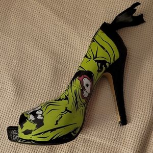 Iron Fist | Shoes | Iron Fist Zombie Stomper Peeptoe Heels | Poshmark